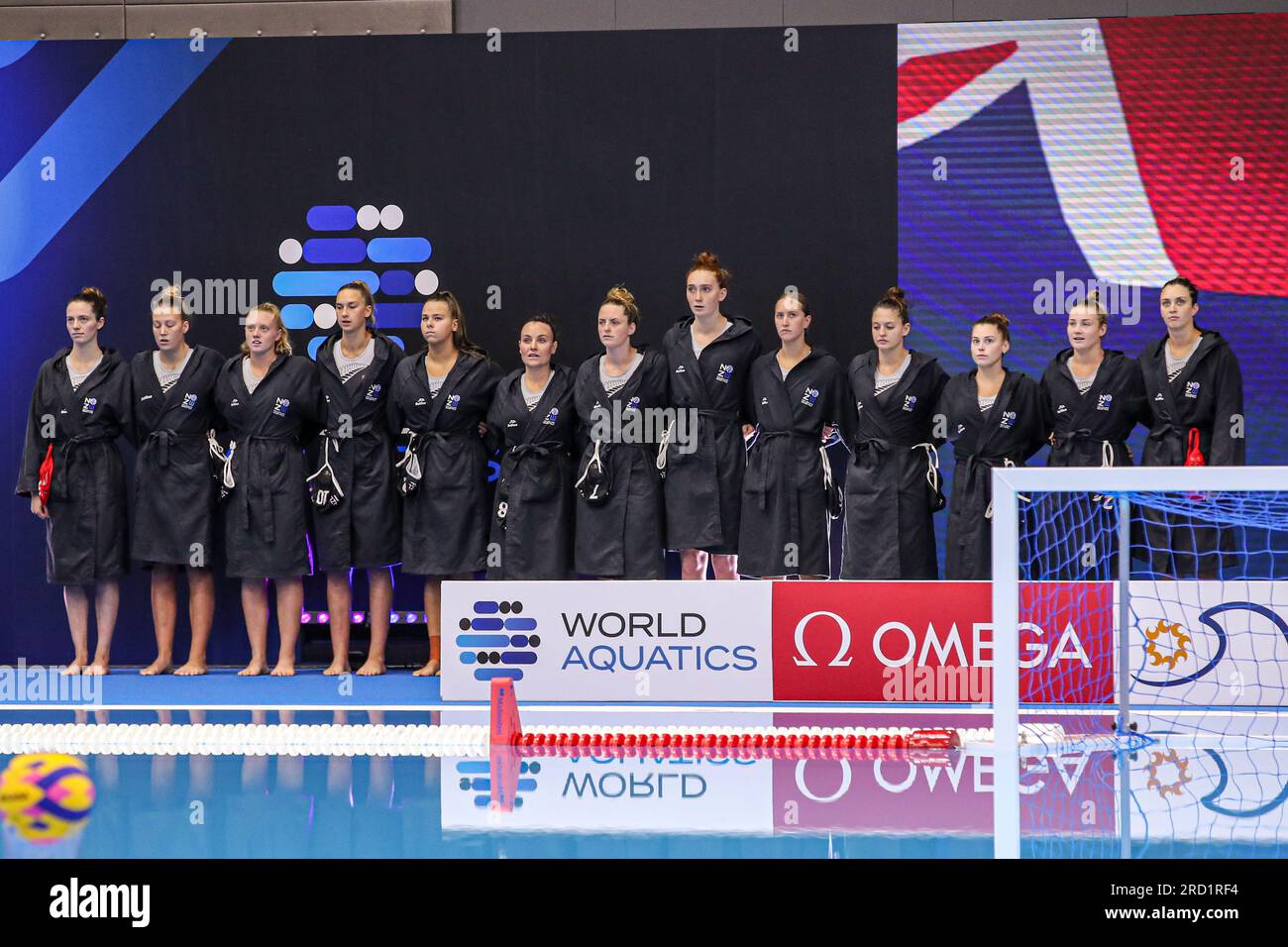 FUKUOKA, JAPAN - JULY 18: Jessica Milicich of New Zealand, Emily ...