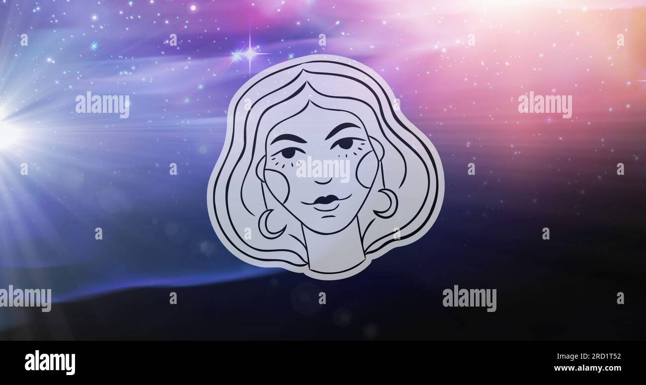 Virgo symbol hi-res stock photography and images - Alamy