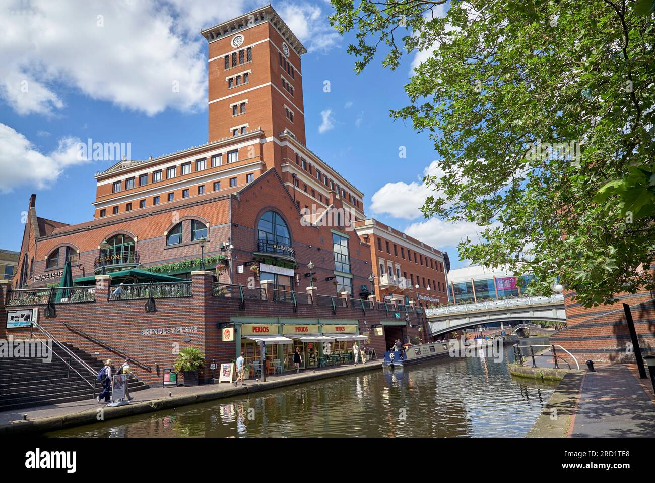 Brindley Place Birmingham West Midlands England UK Stock Photo - Alamy