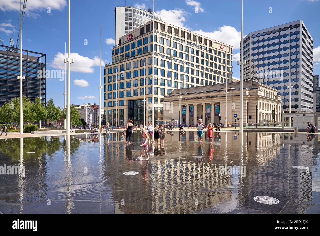 Centenary square water feature hi-res stock photography and images - Alamy