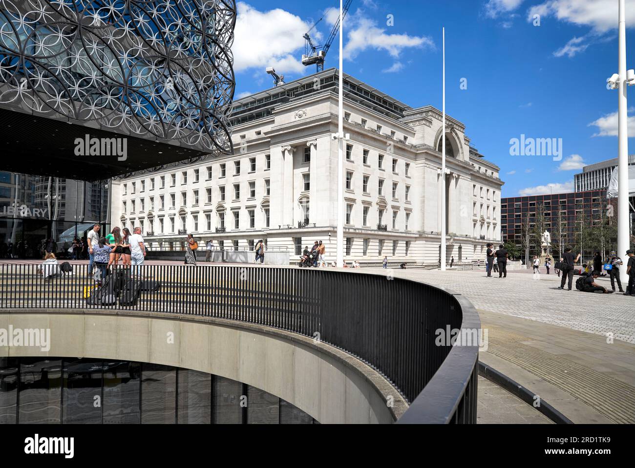 Baskerville House, Birmingham,Centenary Square, England, UK Stock Photo ...