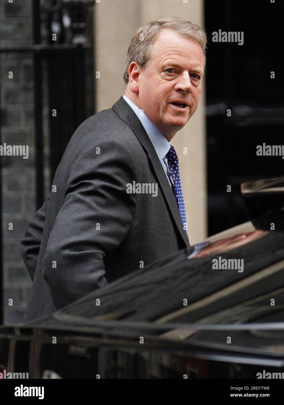 Scottish Secretary Alister Jack arriving in Downing Street, London, for ...