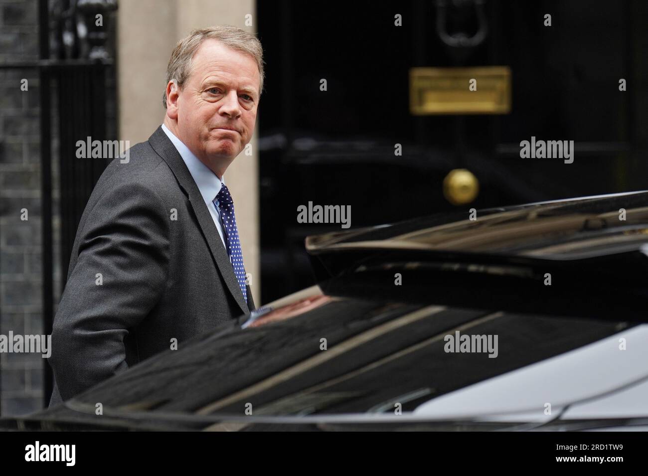 Scottish Secretary Alister Jack arriving in Downing Street, London, for ...