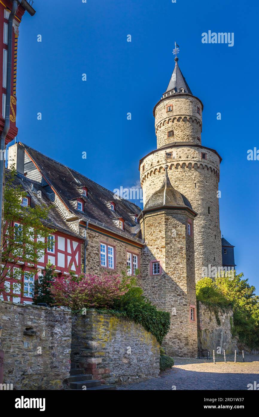 geography / travel, Germany, Hesse, Idstein, Hexenturm (Witch tower ...