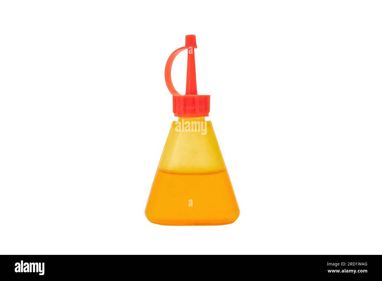 Household oiler with lubricating oil isolated on white background Stock ...