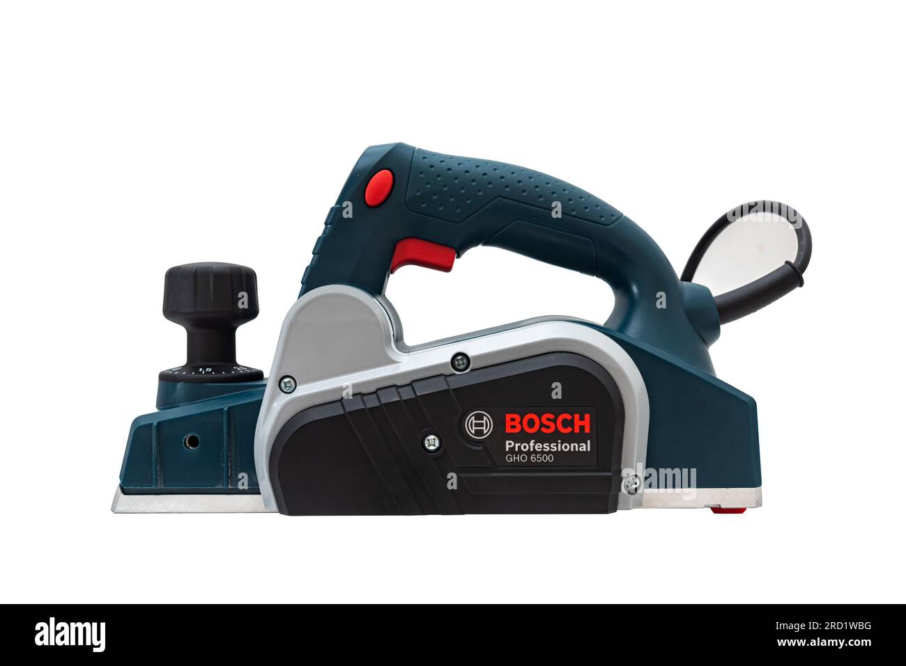 Modern Bosch electric planer isolated on white Stock Photo - Alamy