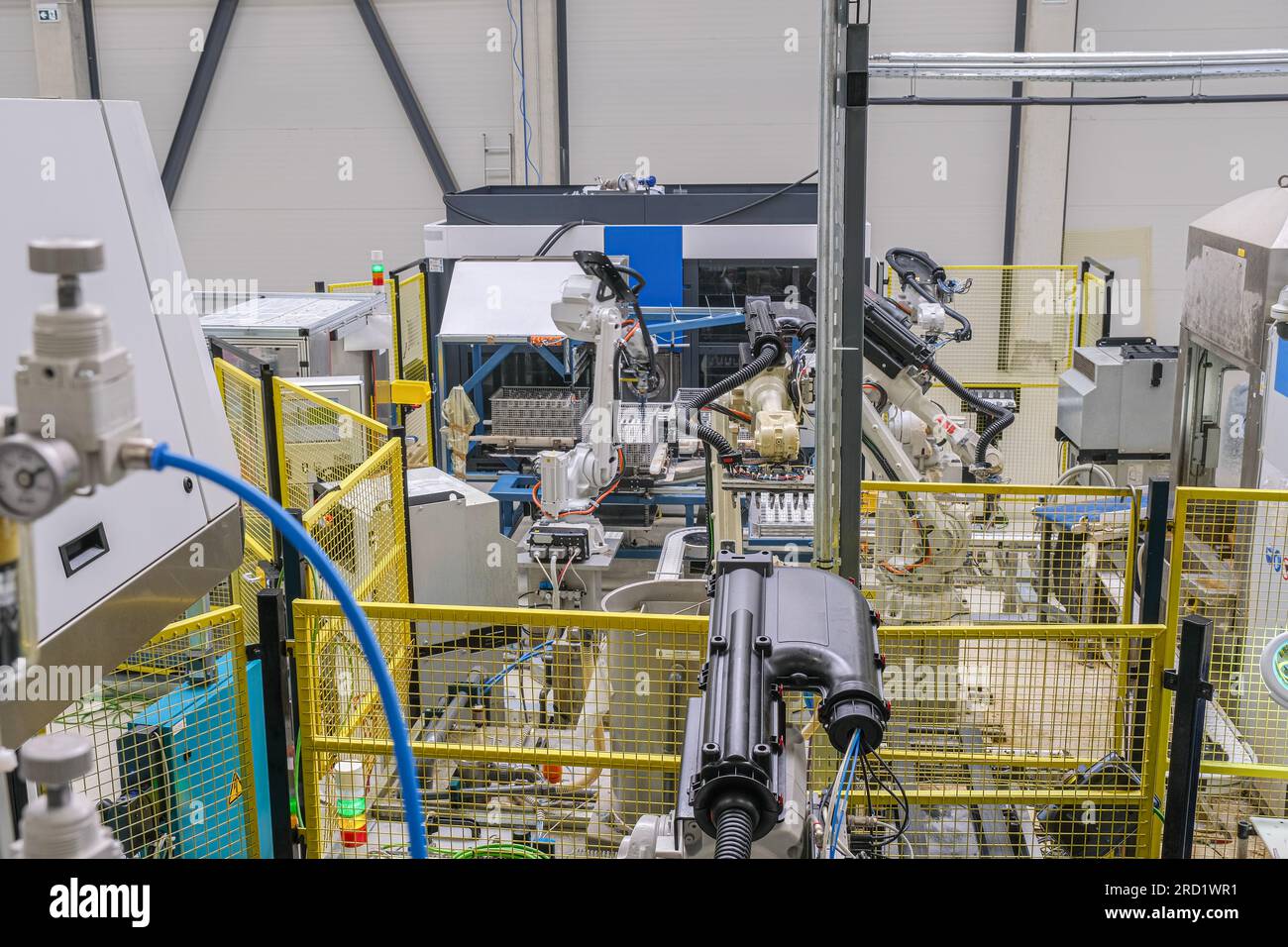 robotic hand machine tool at industrial manufacture factory Stock Photo ...