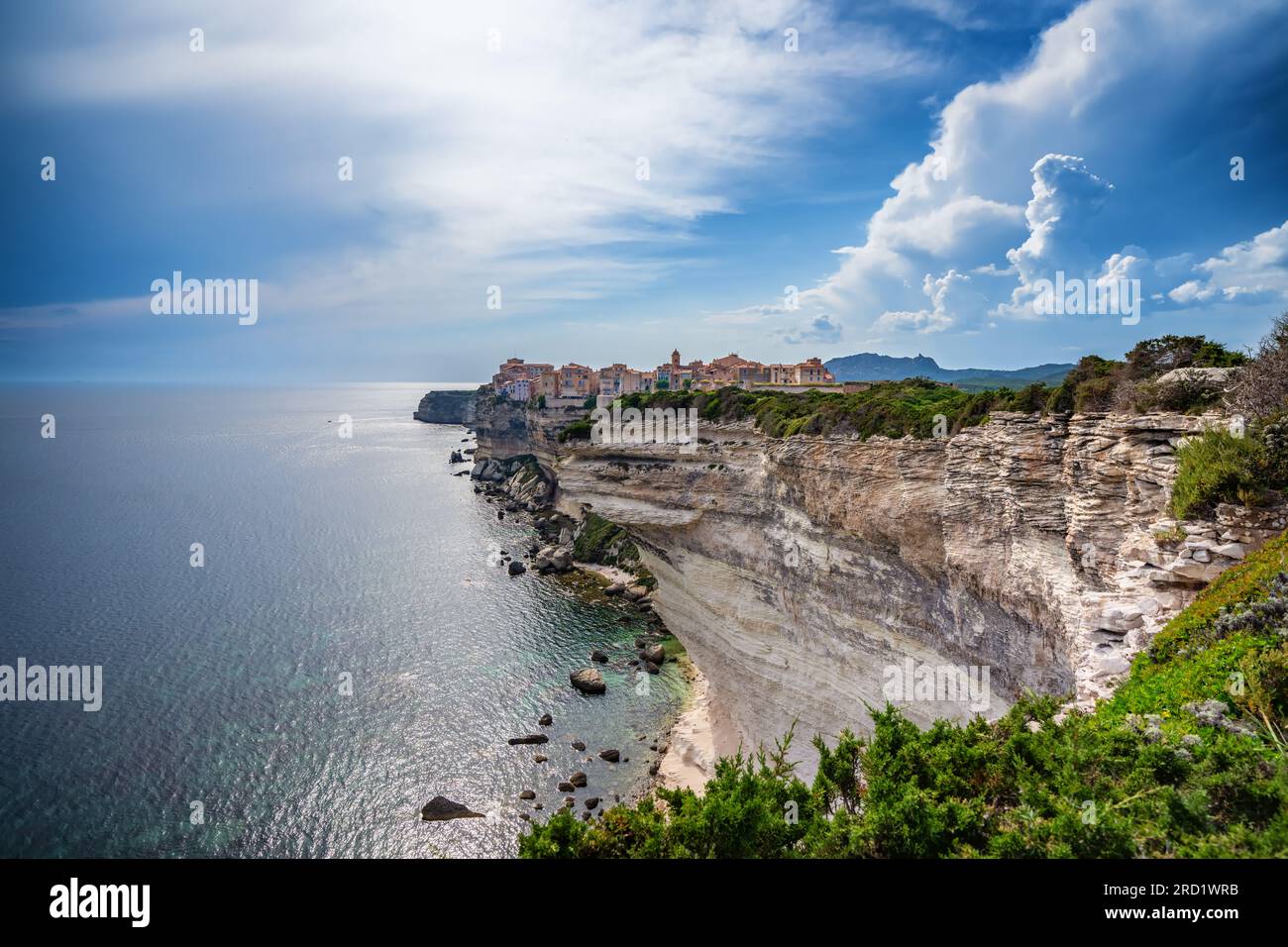 Bonifacio, Corsica island, France Stock Photo - Alamy
