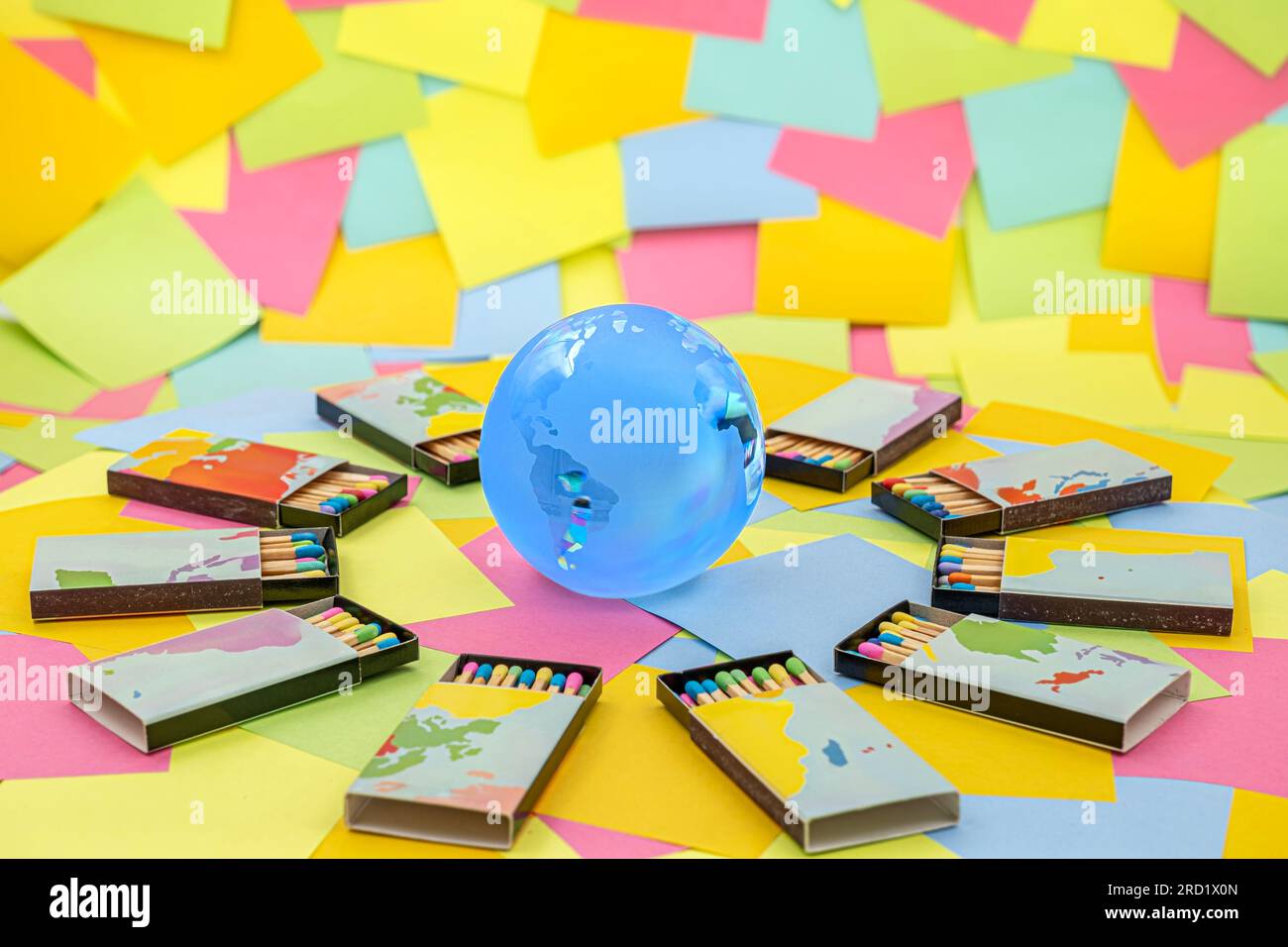 Rotating globe clip hi-res stock photography and images - Alamy