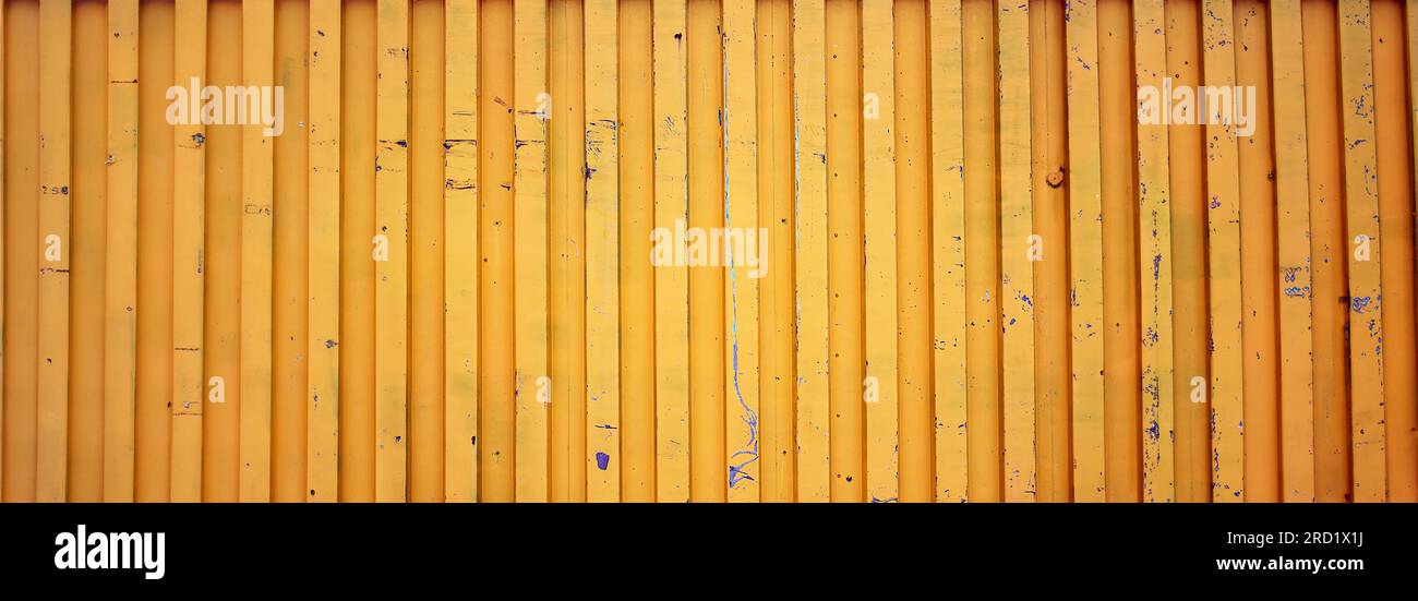 yellow shipping Container background texture Stock Photo - Alamy
