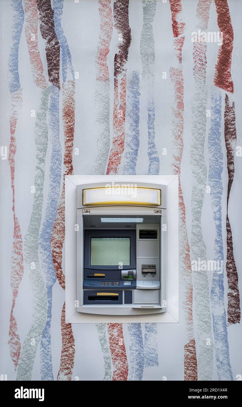 Automatic Teller Machine for cash Stock Photo - Alamy