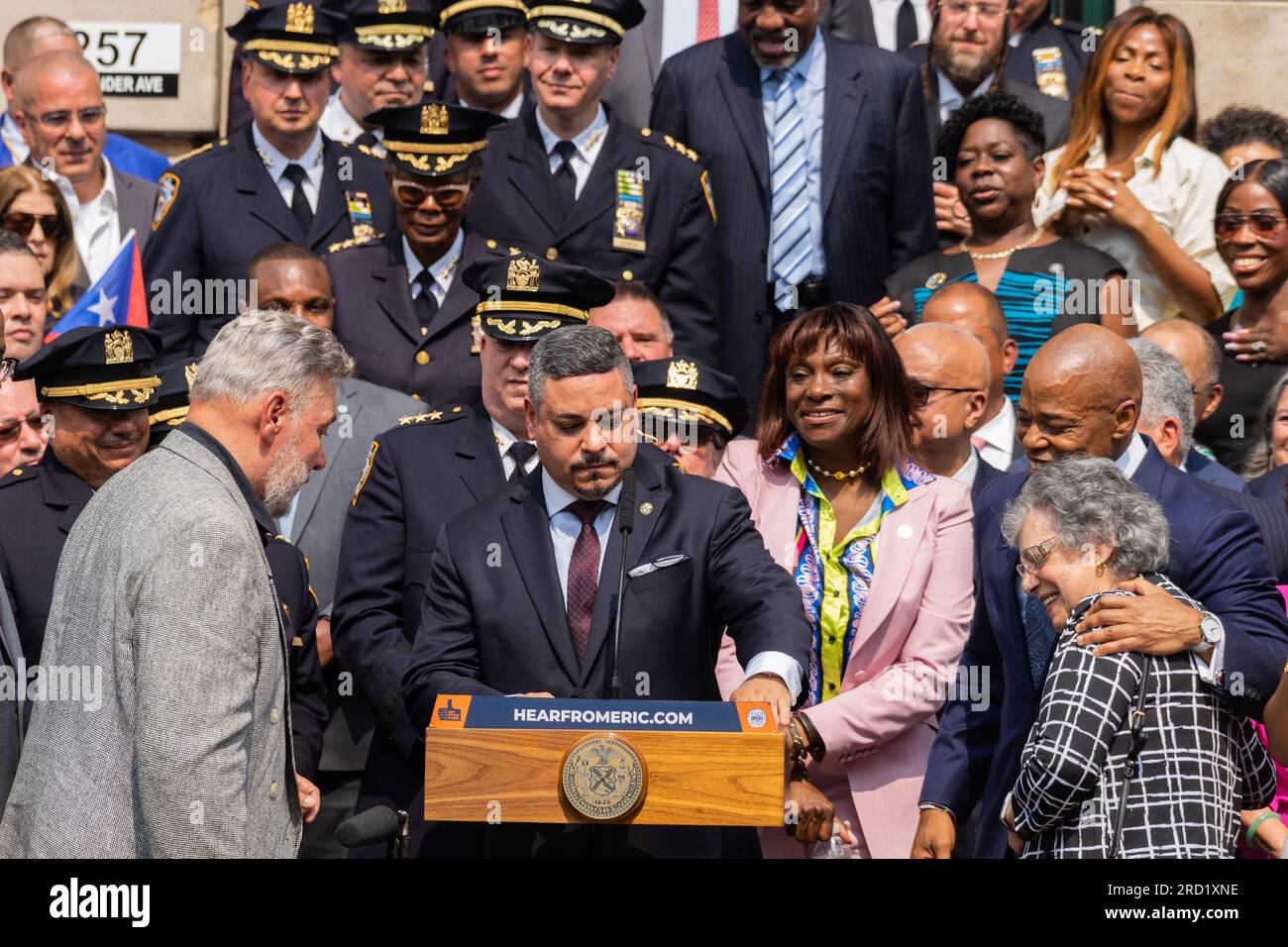 Bronx, USA. 17th July, 2023. Newly appointed NYPD Commissioner Edward A ...
