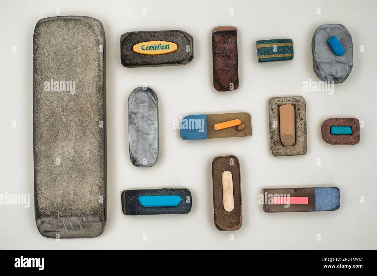 Old vintage eraser close hi-res stock photography and images - Alamy