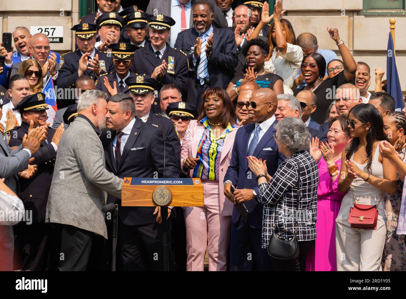 Bronx, USA. 17th July, 2023. Newly appointed NYPD Commissioner Edward A ...