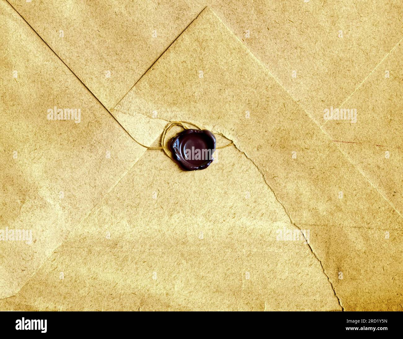 Envelope string seal hi-res stock photography and images - Alamy