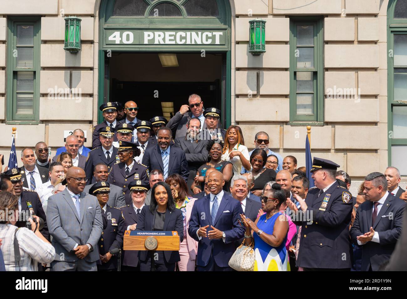 Bronx, USA. 17th July, 2023. Newly appointed Frist Deputy Commission ...