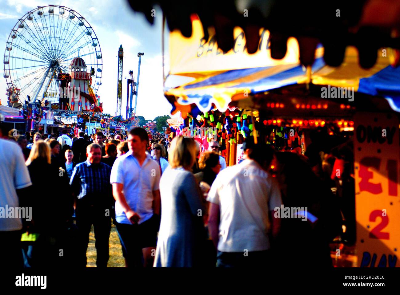The Hoppings funfair, Newcastle upon Tyne Stock Photo - Alamy