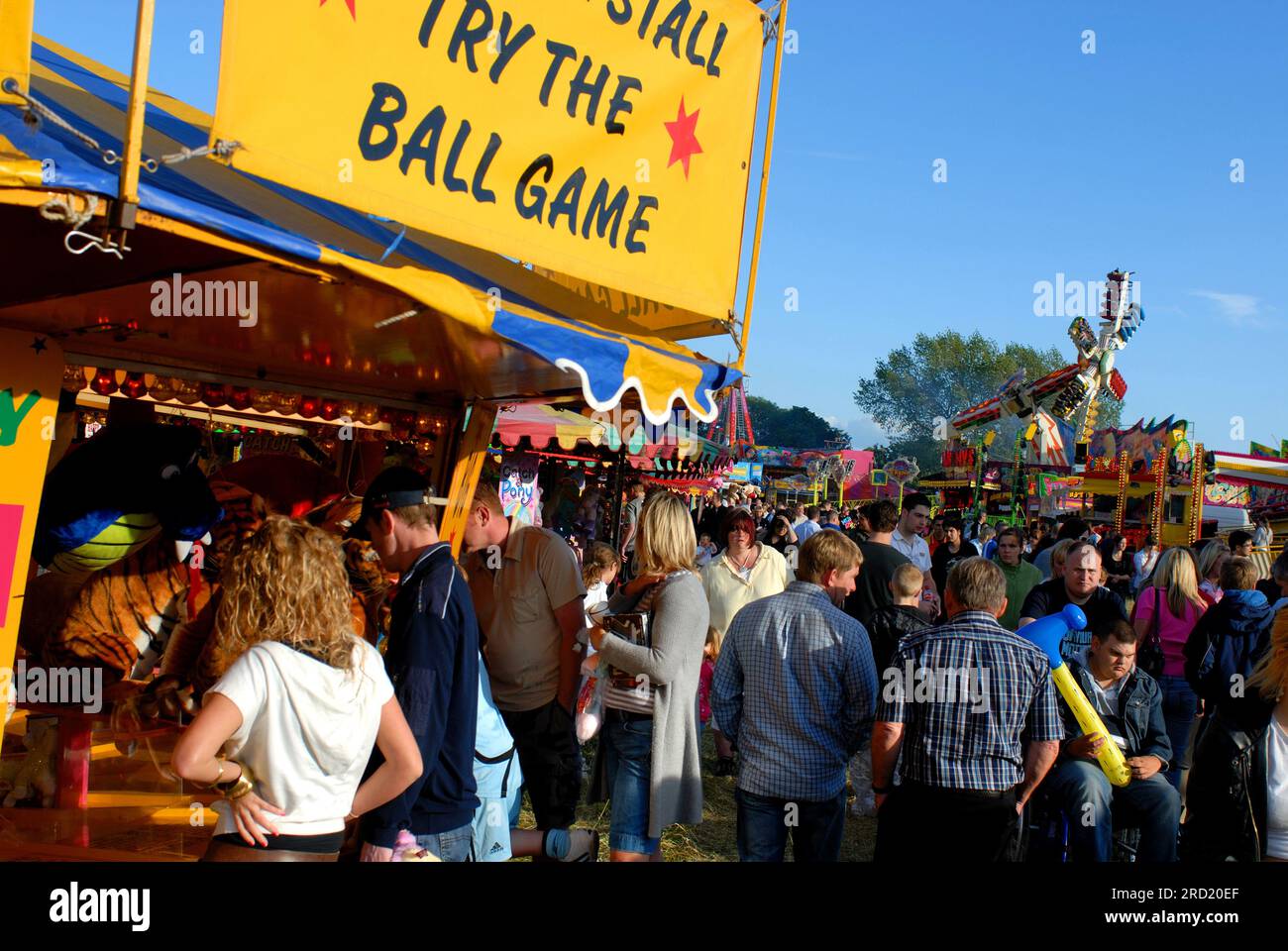 The Hoppings funfair, Newcastle upon Tyne Stock Photo - Alamy