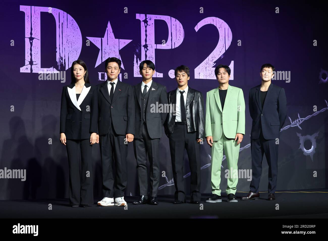 18th July, 2023. Drama 'D.P. Season 2' The stars of the original series by Netflix drama "D.P ...