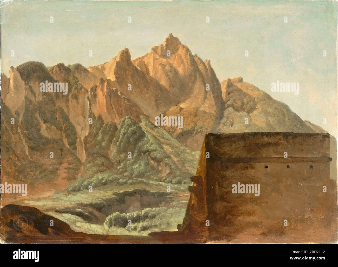 Simon Alexandre Clement Denis -- The summit of Mount Epomeo on the ...