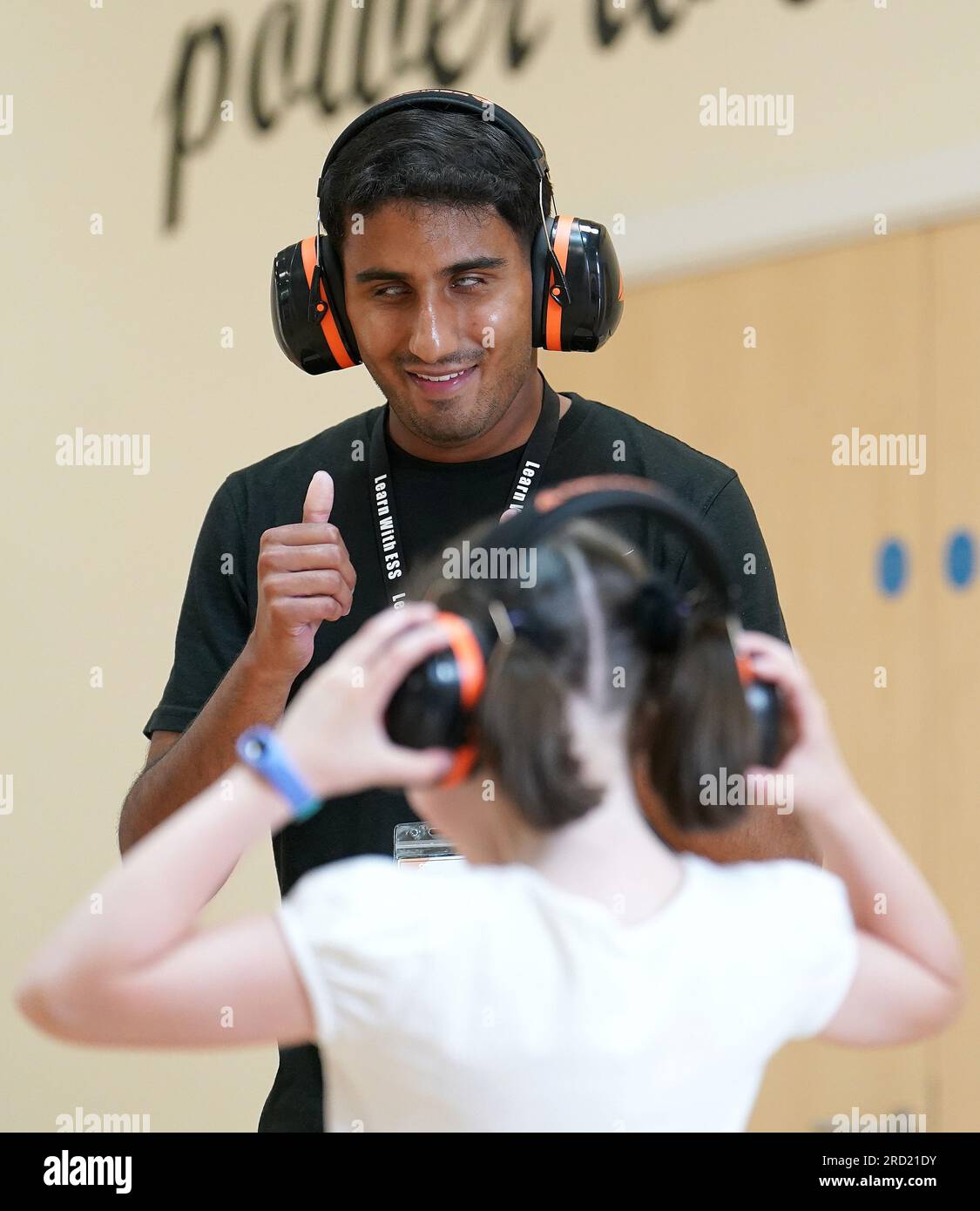 England blind footballer, Azeem Amir, who is preparing for the ...