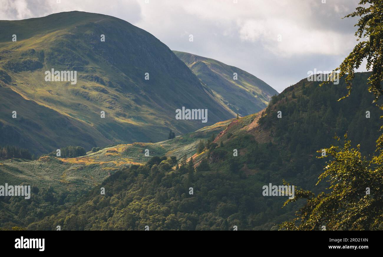Penrith Cumbrian mountains, lake district united kingdom Stock Photo ...