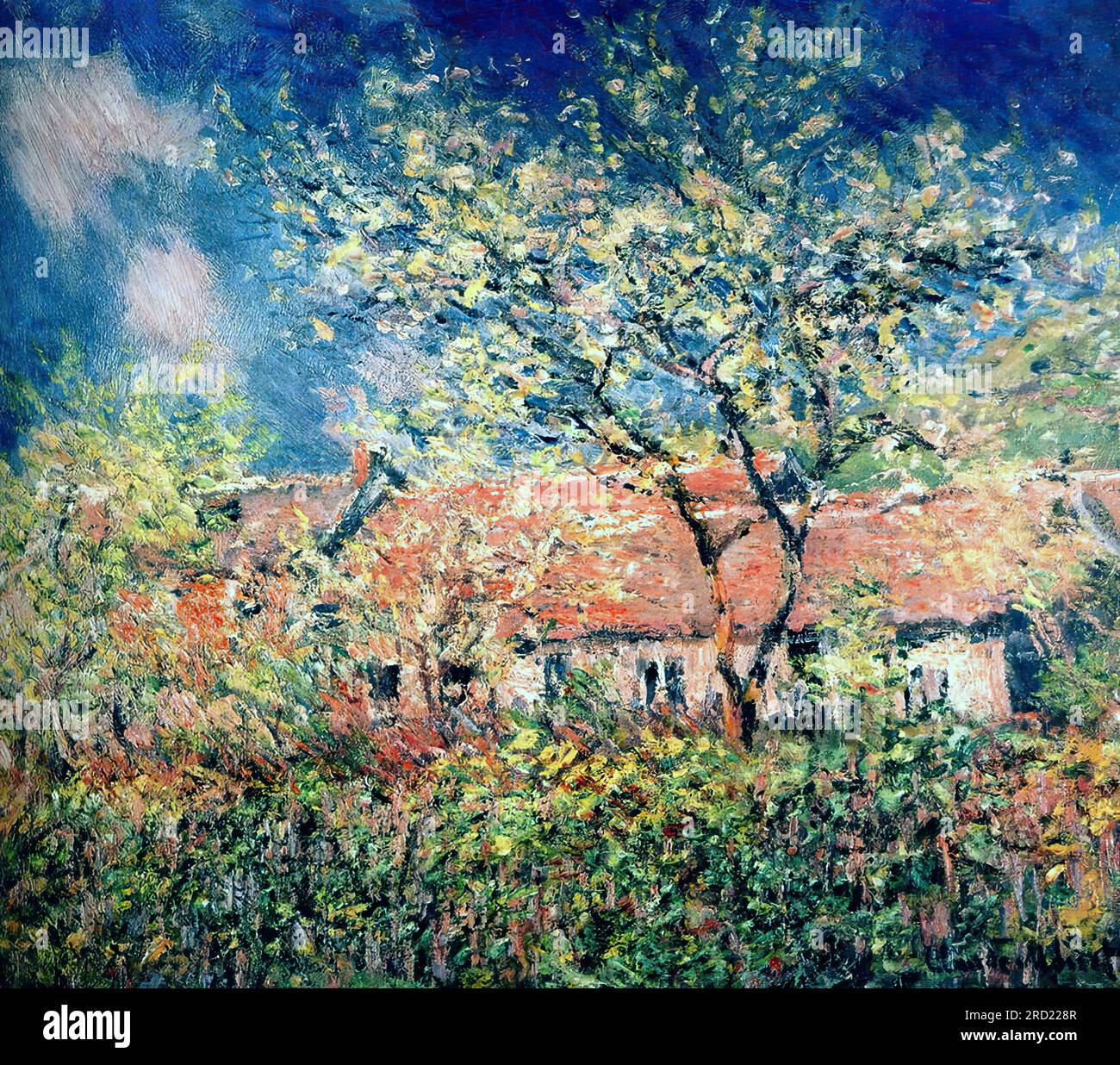 Claude monet painting spring giverny hi-res stock photography and ...