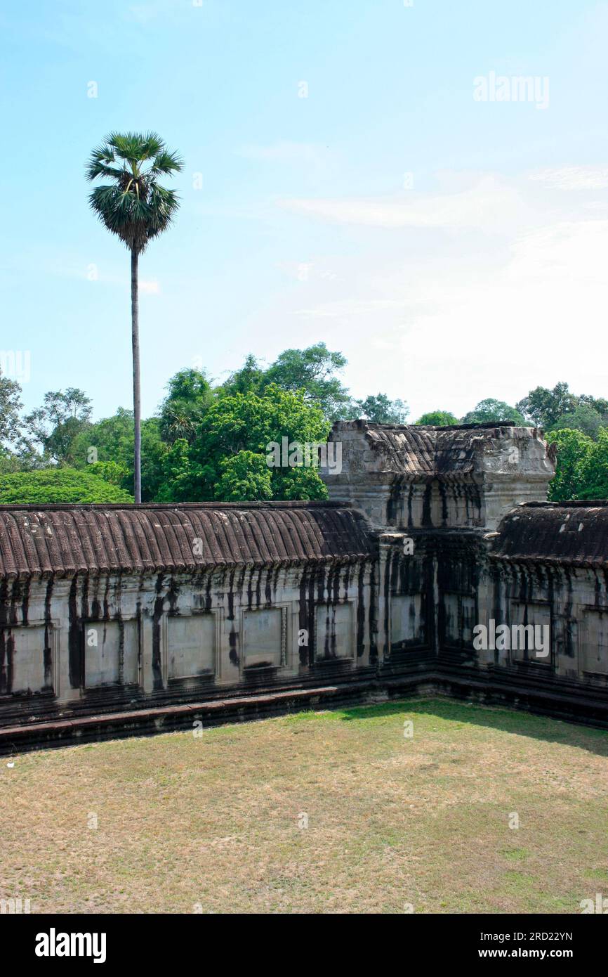 Angkor Wat is a temple complex in Cambodia outside of Siem Reap and the ...