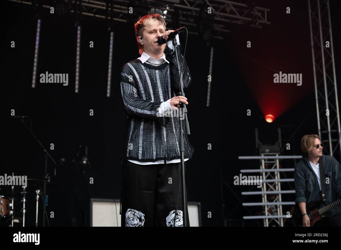Conor Mason of Nothing But Thieves performing at TRNSMT at the Glasgow ...