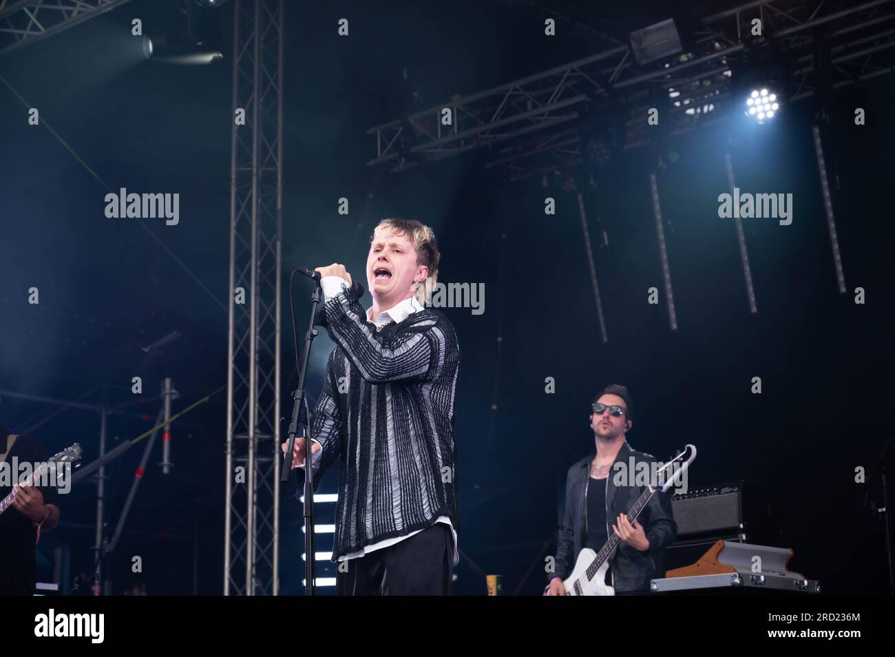 Conor Mason of Nothing But Thieves performing at TRNSMT at the Glasgow ...