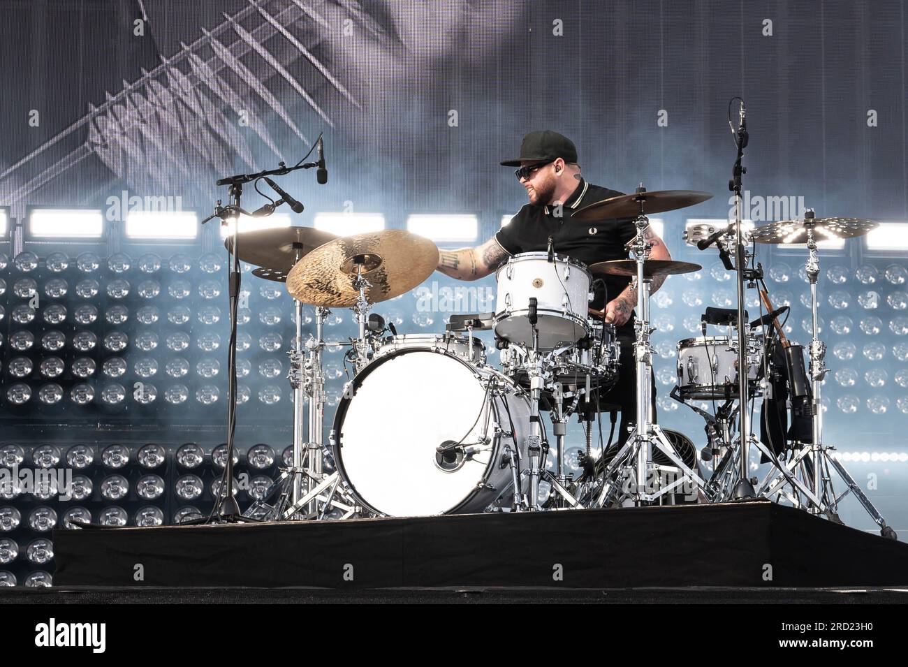 Ben Thatcher of Royal Blood performing at TRNSMT at the Glasgow Green Glasgow Stock Photo - Alamy