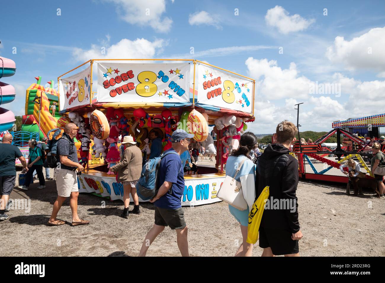 Stithians, Cornwall, UK. 17th July, 2023. Stithians show is Cornwalls ...