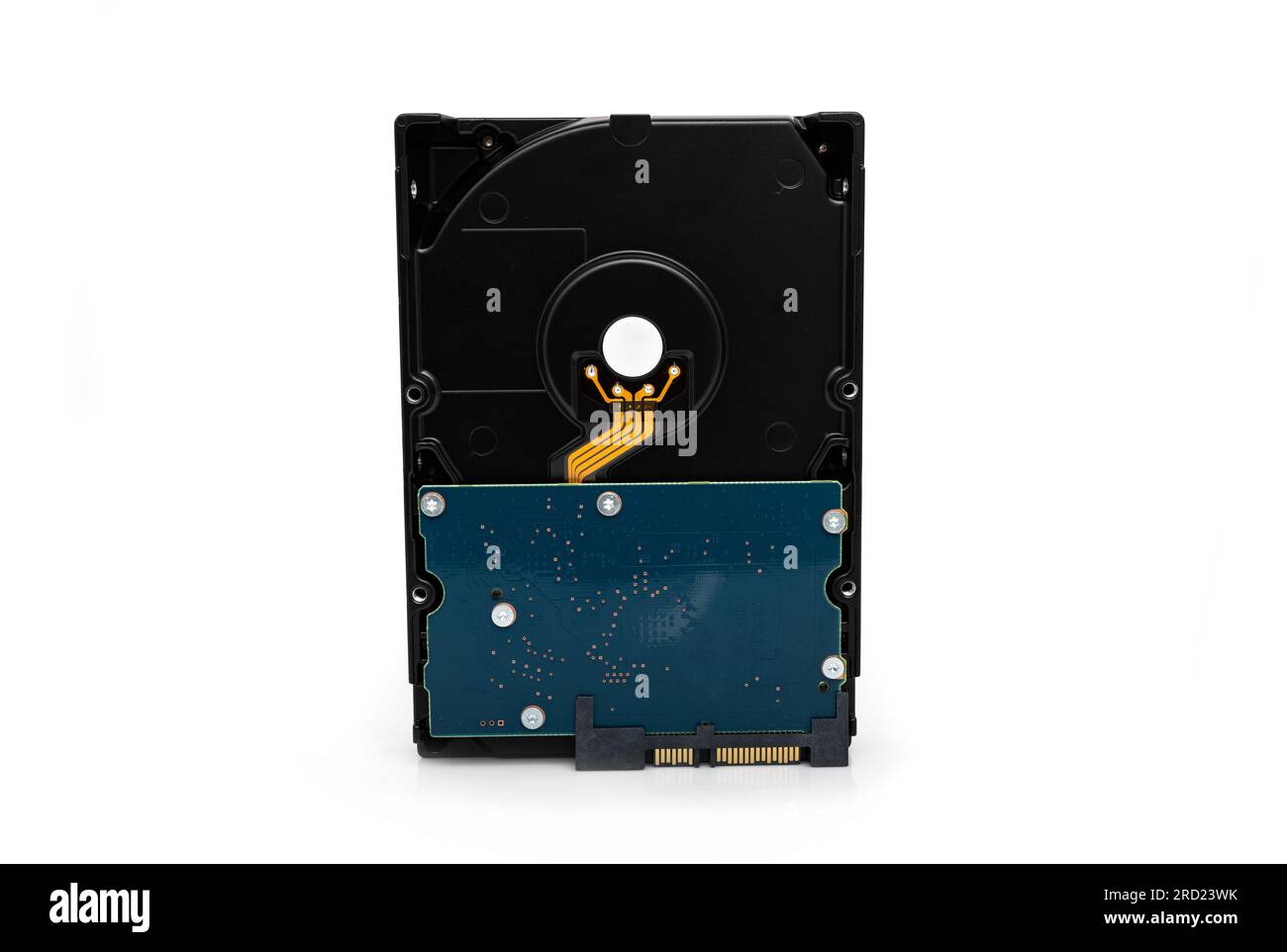 Hardware disk HDD datum for computer PC isolated on white background ...