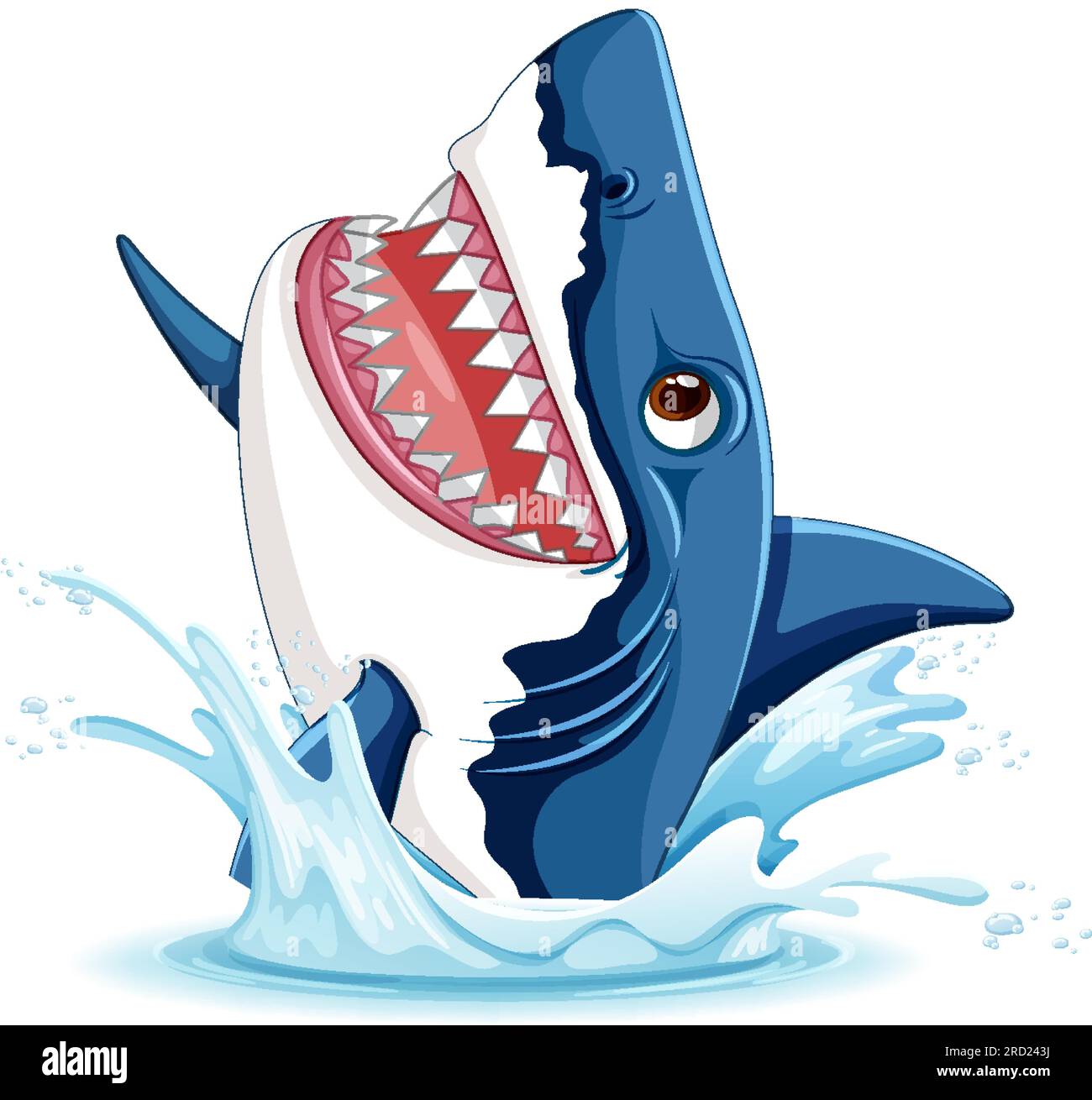 Great White Shark Cartoon Images