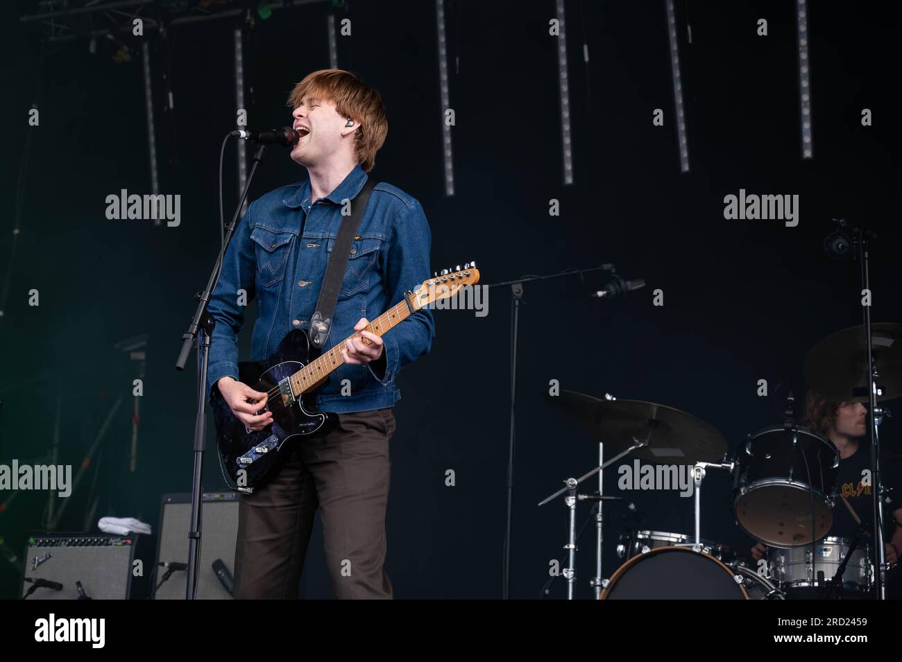 Matt Thomson of The Amazons performing at TRNSMT at the Glasgow Green ...