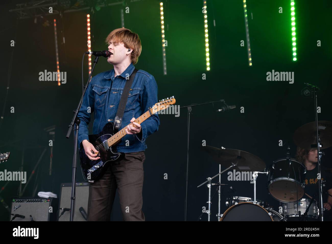 Matt Thomson of The Amazons performing at TRNSMT at the Glasgow Green ...
