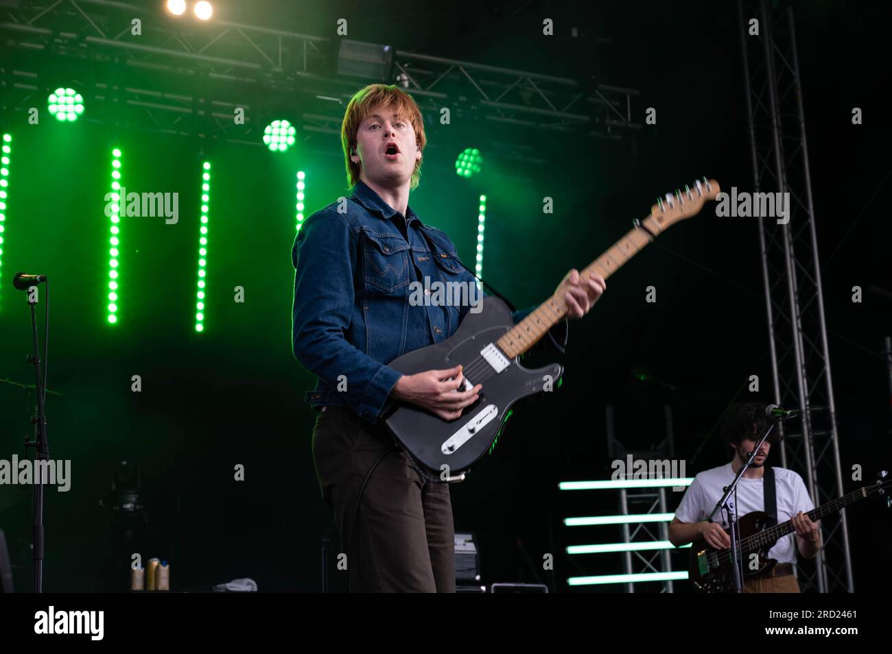 Matt Thomson of The Amazons performing at TRNSMT at the Glasgow Green ...