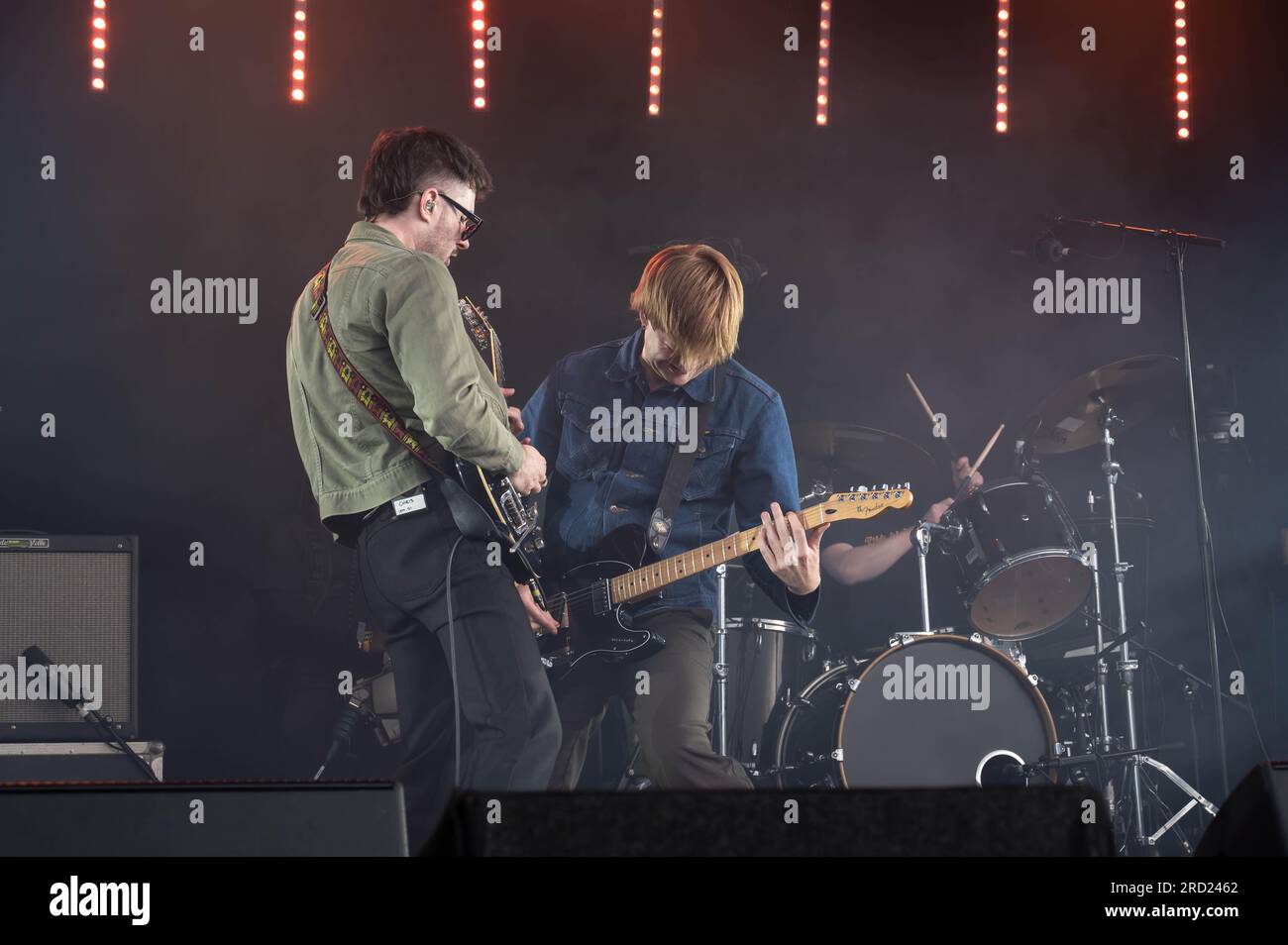 Chris Alderton and Matt Thomson of The Amazons performing at TRNSMT at ...