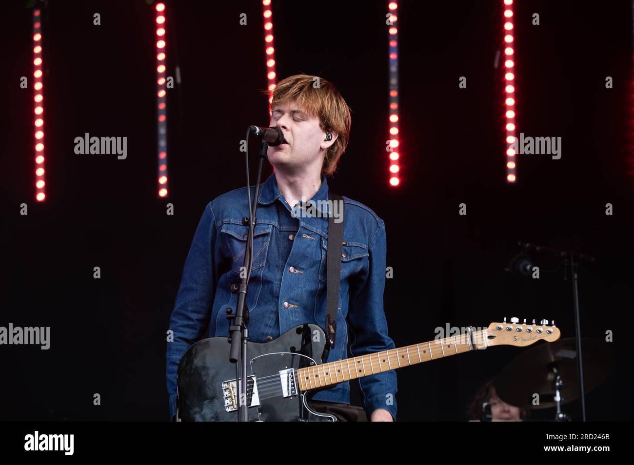 Matt Thomson of The Amazons performing at TRNSMT at the Glasgow Green ...