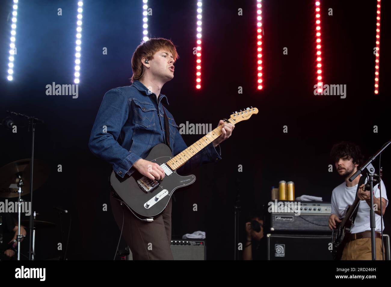 Matt Thomson of The Amazons performing at TRNSMT at the Glasgow Green ...