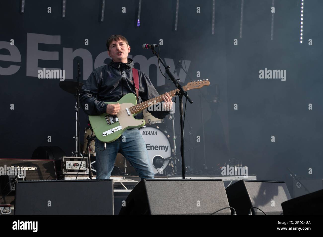 Tom Clarke of The Enemy performing at TRNSMT at the Glasgow Green ...