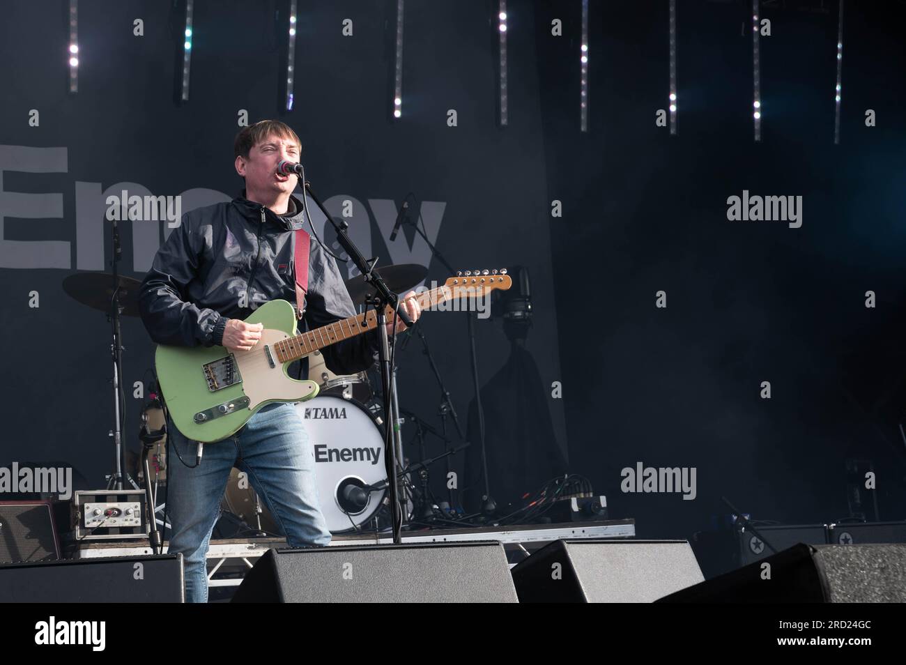 Tom Clarke of The Enemy performing at TRNSMT at the Glasgow Green ...