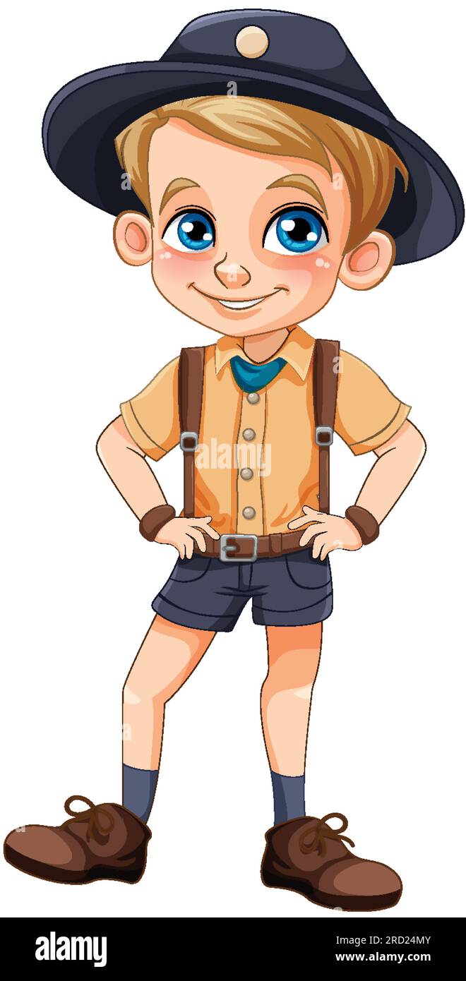 Boy boys male kids children uniform Cut Out Stock Images & Pictures - Alamy