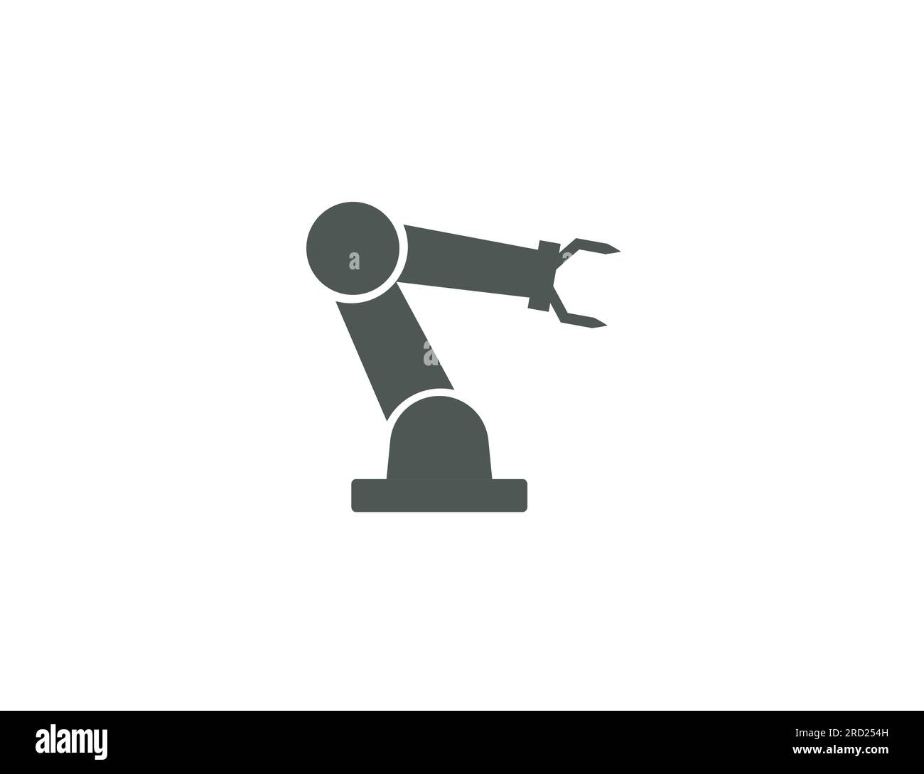 Industrial robot loader Stock Vector Images - Alamy