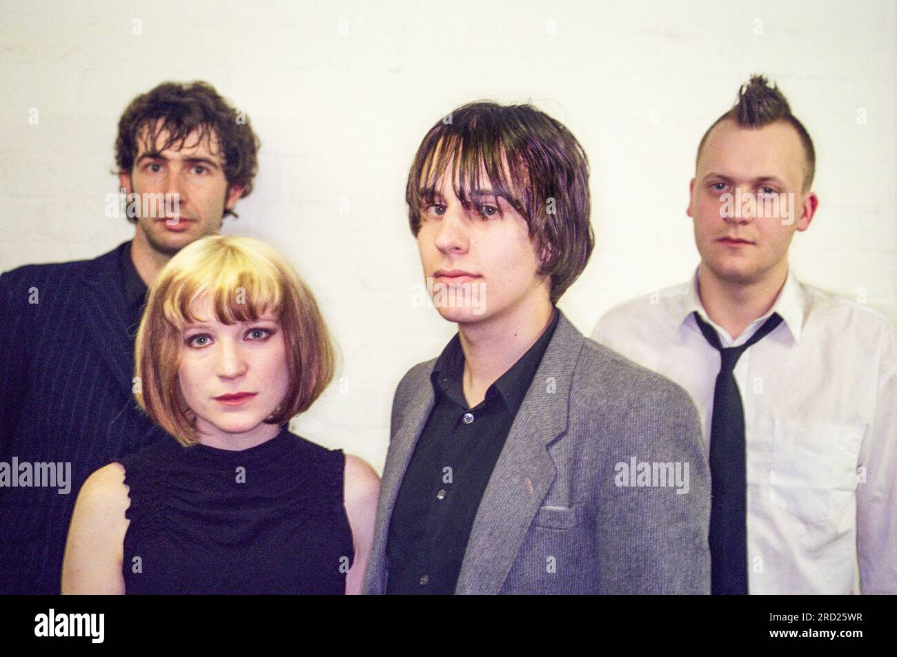 Ikara Colt band photographed in London June 2002 Stock Photo - Alamy