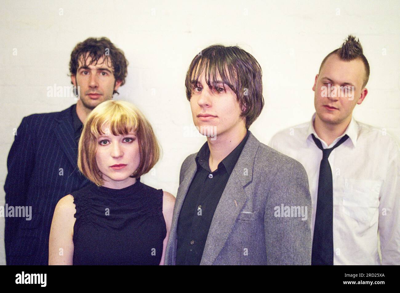 Ikara Colt band photographed in London June 2002 Stock Photo - Alamy