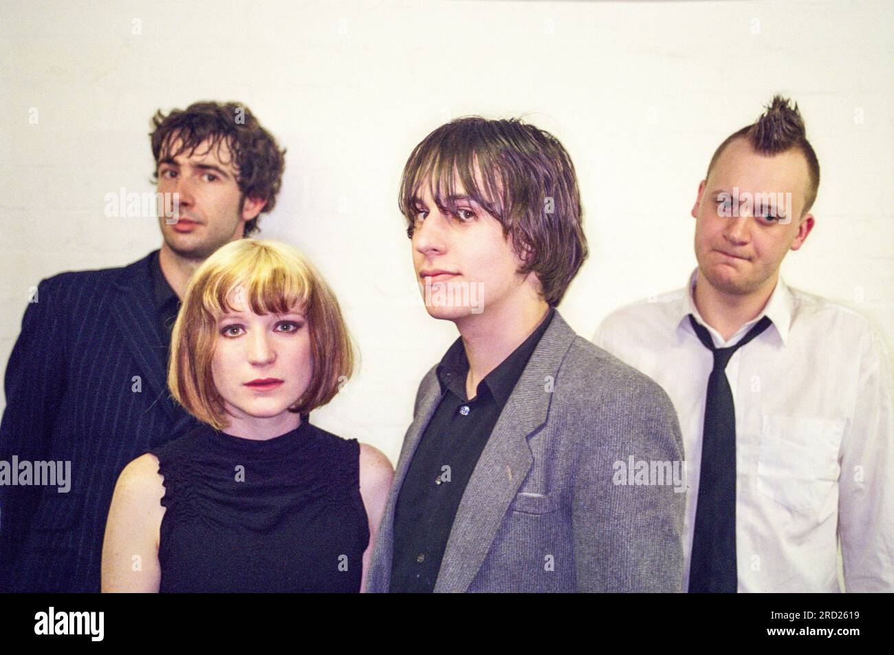 Ikara Colt band photographed in London June 2002 Stock Photo - Alamy