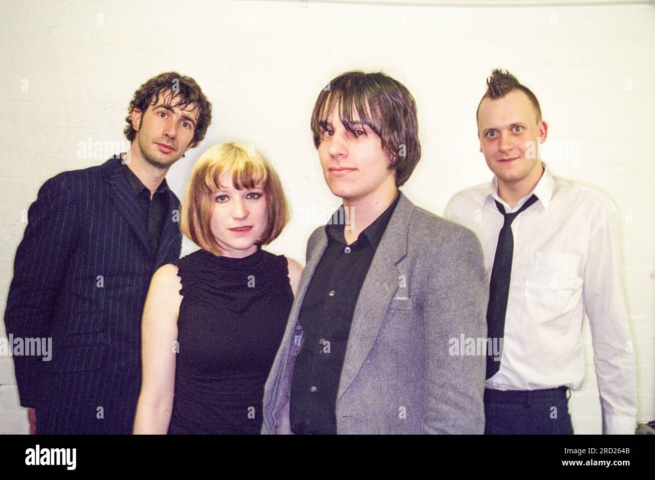 Ikara Colt band photographed in London June 2002 Stock Photo - Alamy