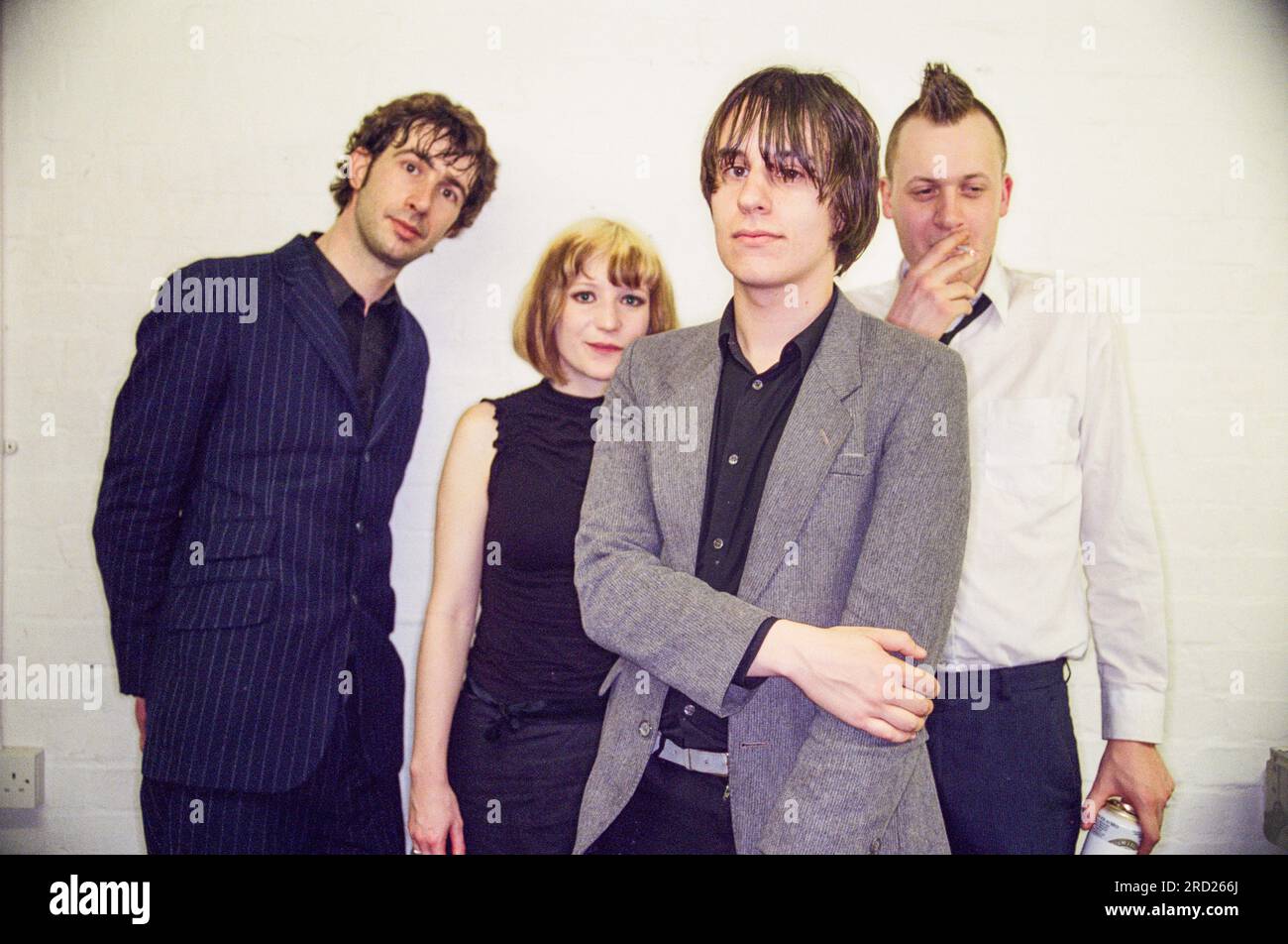 Ikara Colt band photographed in London June 2002 Stock Photo - Alamy