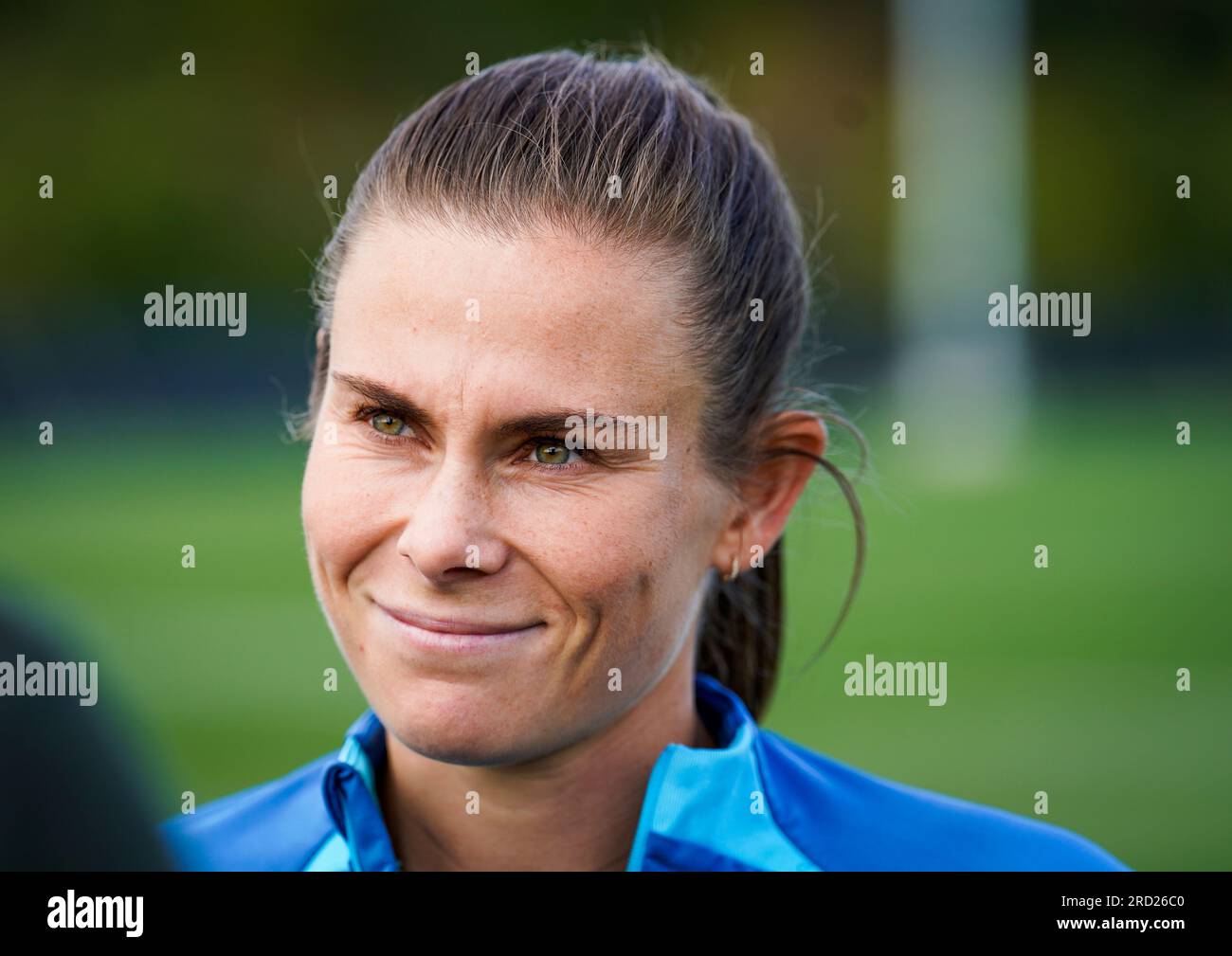 Auckland, New Zealand 20230718.Norway's footballer Emilie Bosshard ...